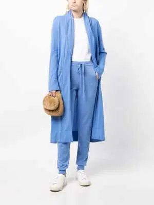 TEDDY CASHMERE Milano Cashmere Track Pants - Blue