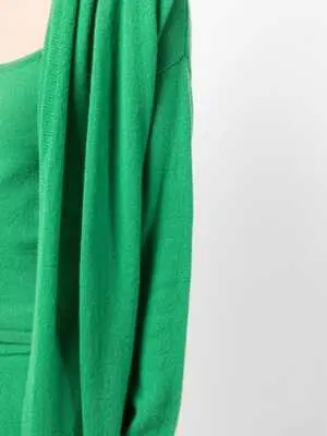 TEDDY CASHMERE Napoli Hooded Cardigan - Green