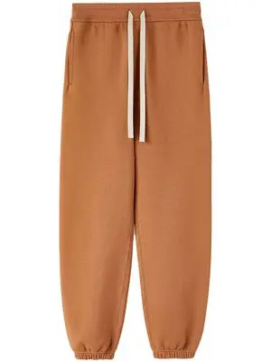 JIL SANDER Cotton Track Pants - Brown