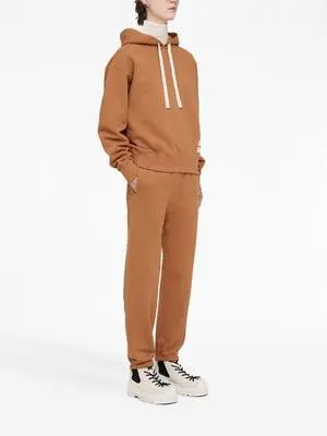 JIL SANDER Cotton Track Pants - Brown