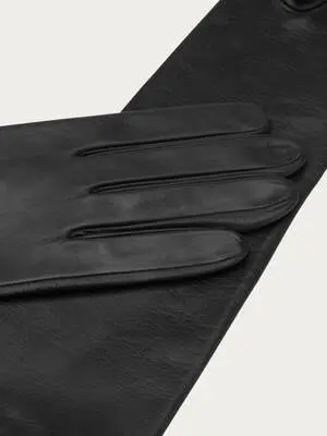 FERRAGAMO Long Leather Gloves