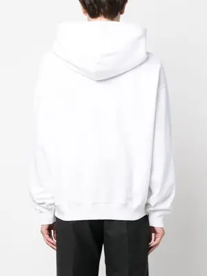 Bally Graphic-print Hoodie - White