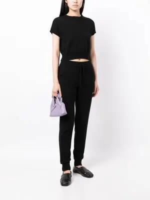 TEDDY CASHMERE Milano Track Pants - Black