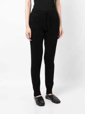 TEDDY CASHMERE Milano Track Pants - Black