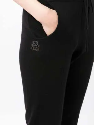 TEDDY CASHMERE Milano Track Pants - Black