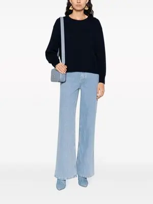 GESTUZ Mid-rise Wide-leg Jeans