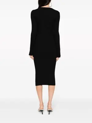 ANINE BING Lora Cut-out Ribbed Dress
