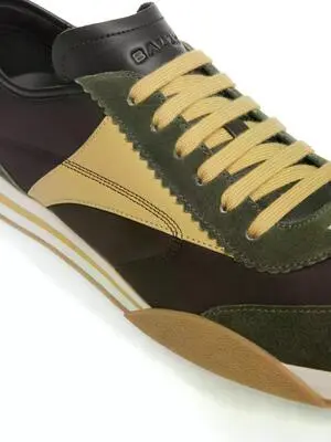 Bally Sonney Panelled Suede Sneakers