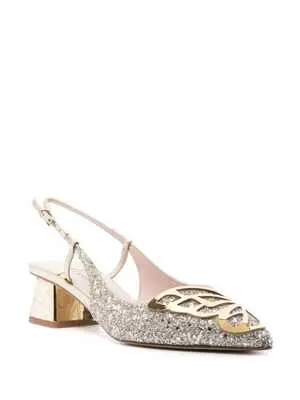 SOPHIA WEBSTER Butterfly 50mm Slingback Pumps