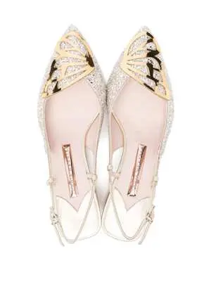 SOPHIA WEBSTER Butterfly 50mm Slingback Pumps