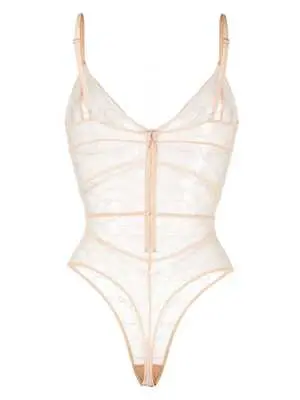 Kiki De Montparnasse Mon Cheri Lace Bodysuit