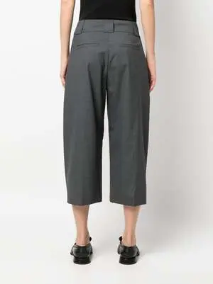 Fabiana Filippi Pressed-crease Wool Trousers