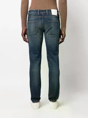 PT TORINO Washed Slim-cut Jeans