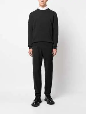 Sandro Elasticated Straight-leg Trousers