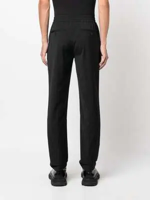 Sandro Elasticated Straight-leg Trousers