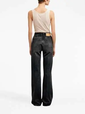 Ami Mid-rise Wide-leg Trousers