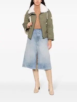 YVES SALOMON High-neck Quilted Jacket