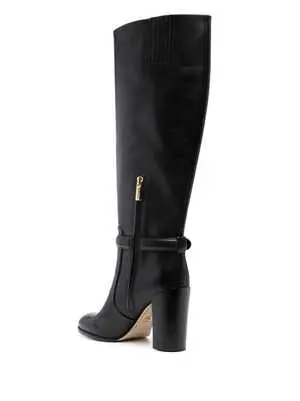Michael Kors Hamilton 100mm Leather Boots
