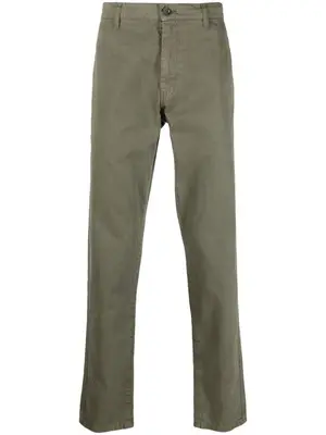 Aspesi Straight-leg Chino Trousers - Green