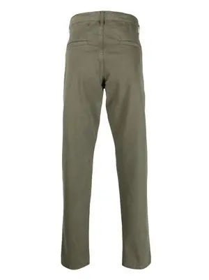 Aspesi Straight-leg Chino Trousers - Green