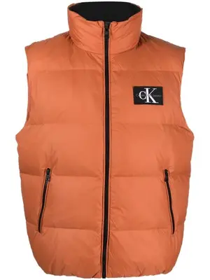 Calvin Klein Zip-up Quilted Down Gilet