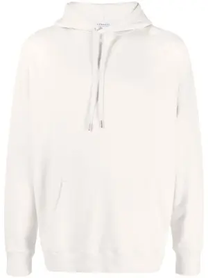 Sunspel Drawstring-fastening Cotton Hoodie