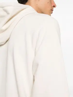 Sunspel Drawstring-fastening Cotton Hoodie