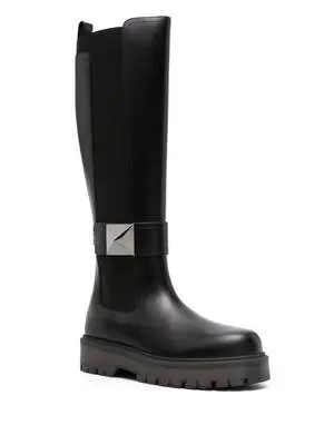 Valentino Garavani One Stud Knee-high Boots