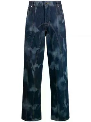 Ahluwalia Signature Straight-leg Jeans