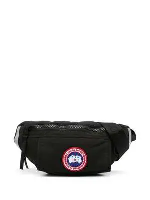 Canada Goose Logo-patch Belt Bag - Black