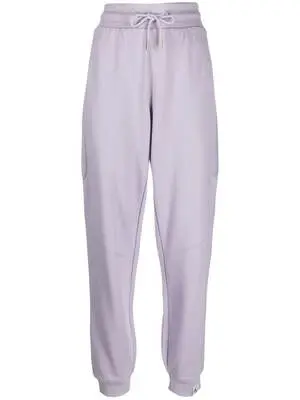 Calvin Klein Tab Jersey Track Pants - Purple