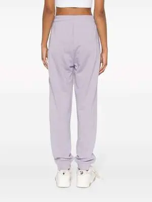 Calvin Klein Tab Jersey Track Pants - Purple