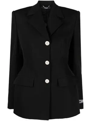 Versace Hourglass Single-breasted Blazer