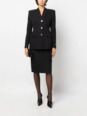 Versace Hourglass Single-breasted Blazer