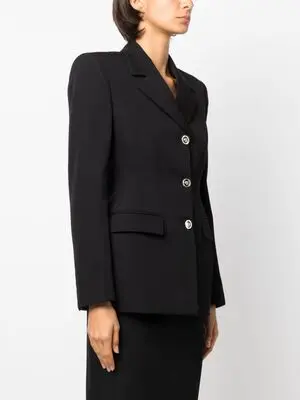 Versace Hourglass Single-breasted Blazer