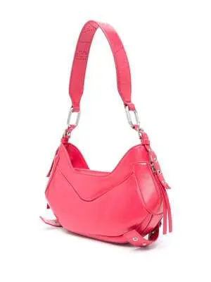 BIASIA Y2k Leather Shoulder Bag - Pink