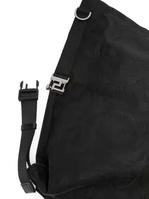 Versace Neo Nylon Jacquard Tote Bag