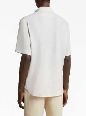Zegna Short-sleeve Linen Shirt