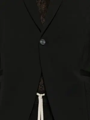 THOM KROM Long-sleeved Single-breasted Blazer