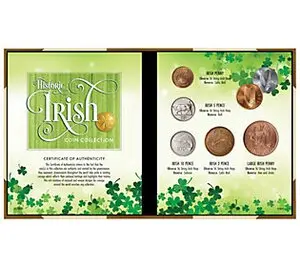 AMERICAN COIN TREASURES Historic Irish 5 Piece Oin Set - One-color