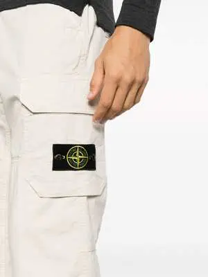 Stone Island Compass-patch Cargo Trousers