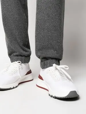 Brunello Cucinelli Mélange Track Trousers