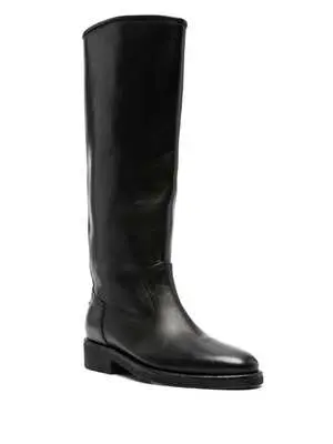 GOLDEN GOOSE 35mm Leather Knee-high Boots