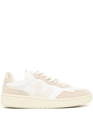 VEJA V-90 Panelled Sneakers - White