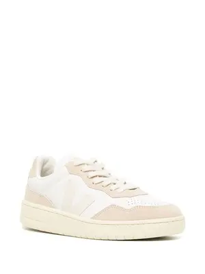 VEJA V-90 Panelled Sneakers - White