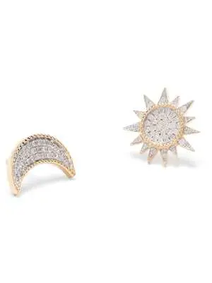 Yvonne Léon 18kt Yellow Diamond Stud Earrings