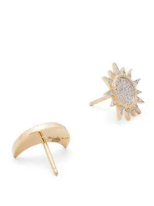 Yvonne Léon 18kt Yellow Diamond Stud Earrings