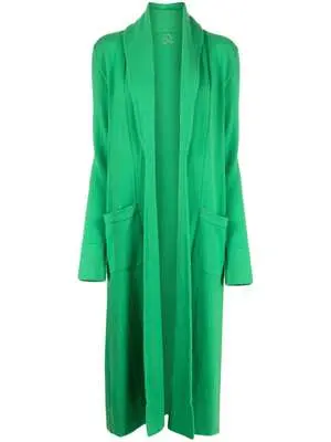 TEDDY CASHMERE Venezia Open-front Cashmere Cardigan - Green