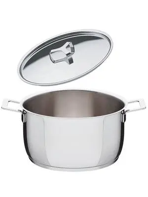 ALESSI Pots&pans Stainless Steel Casserole - Silver
