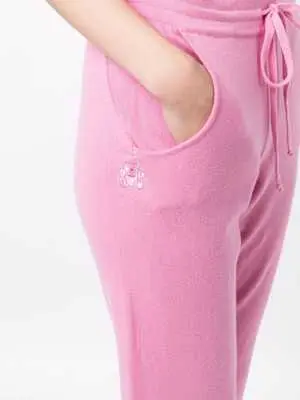 TEDDY CASHMERE Milano Cashmere Track Pants - Pink